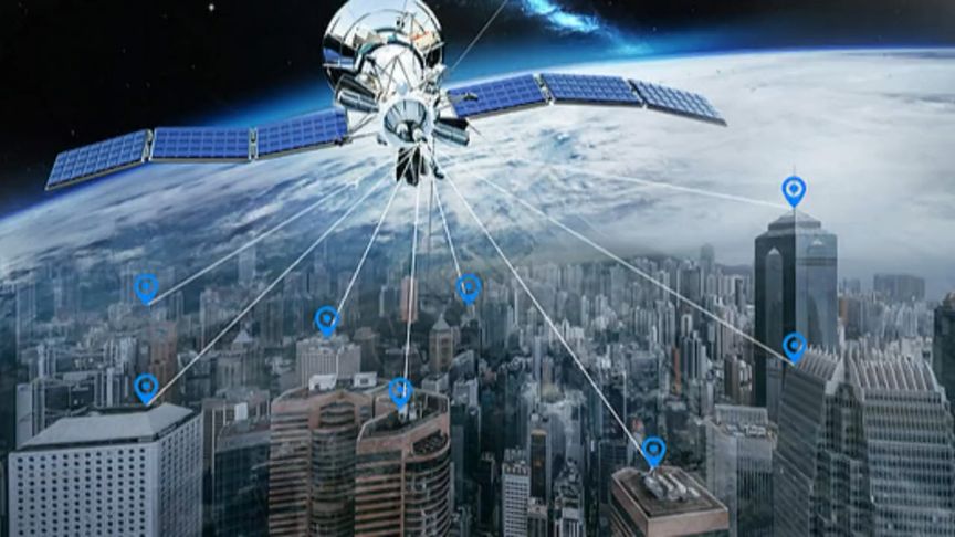 GPS加北斗双模卫星定位器实测#导航 #北斗定位 #gps #导航系统