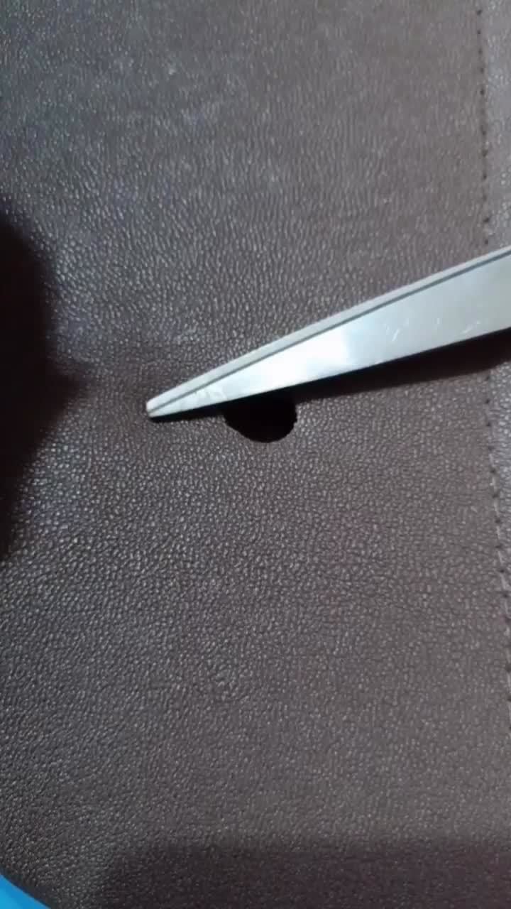 皮衣破洞也可以这样补,喜欢的老铁双击加关注