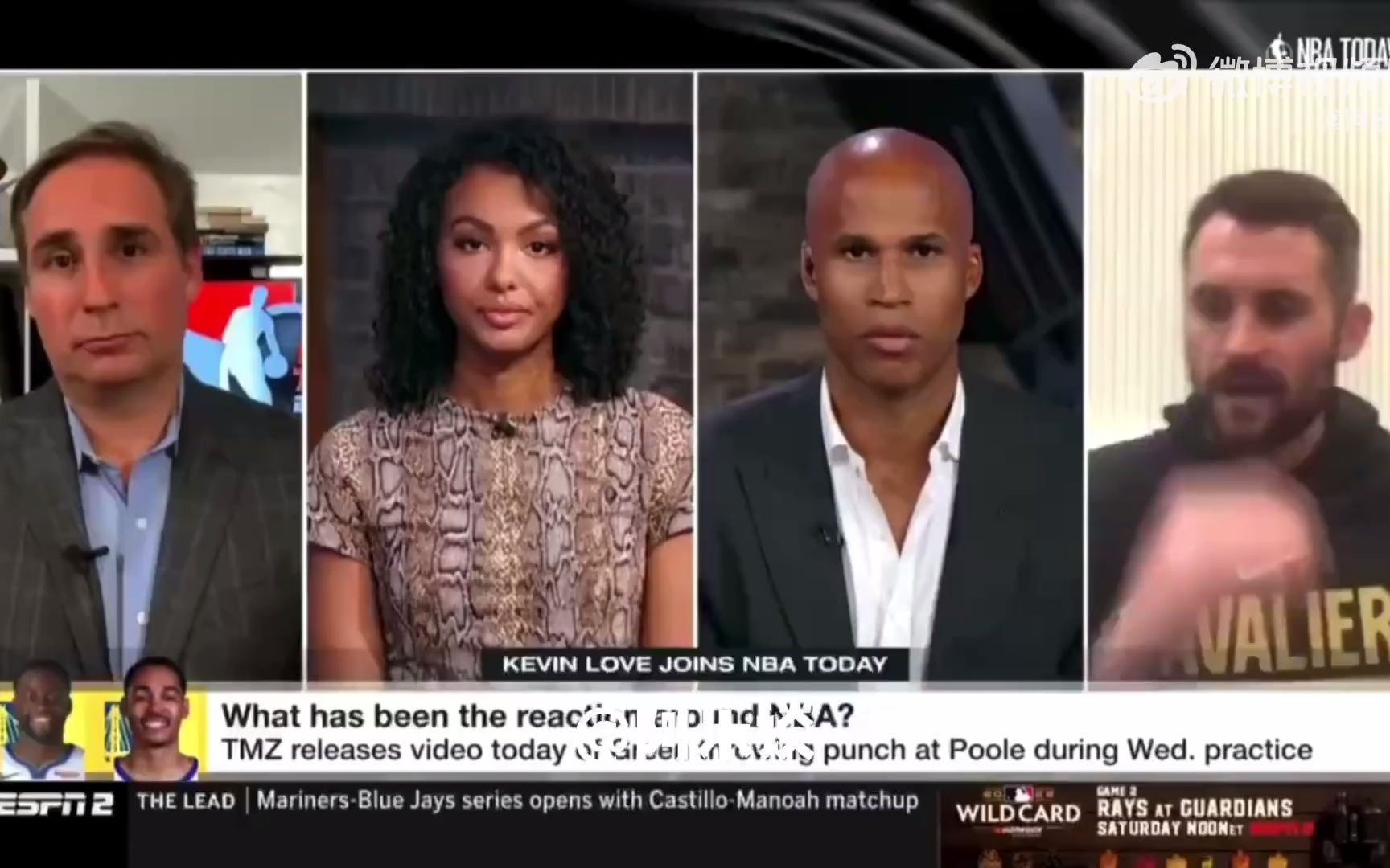 【NBA】乐福接受采访谈及格林和普尔的冲突:我的第一反应是这种事...