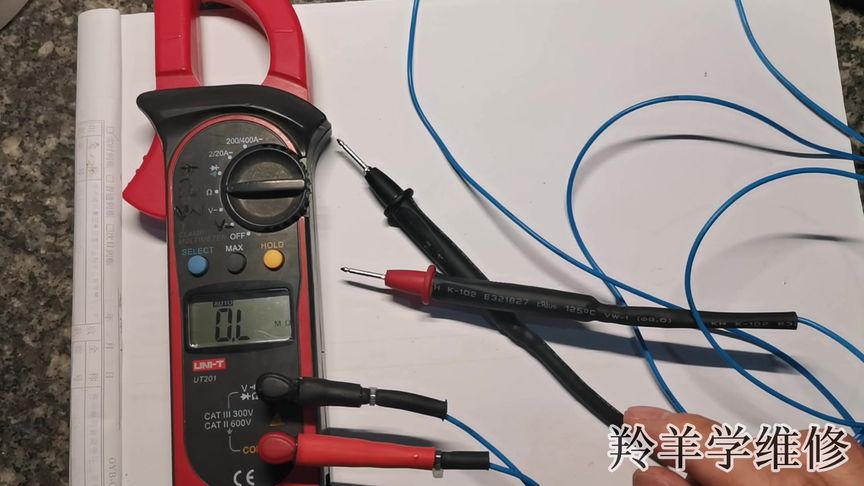 万用表表笔线坏了,顺便做一个加长版的表笔线吧