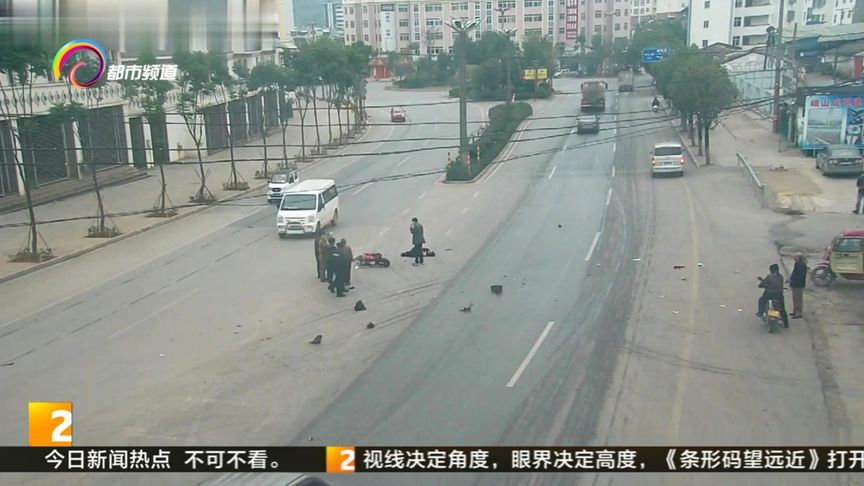 小伙骑车不戴安全头盔 出了事故酿成悲剧