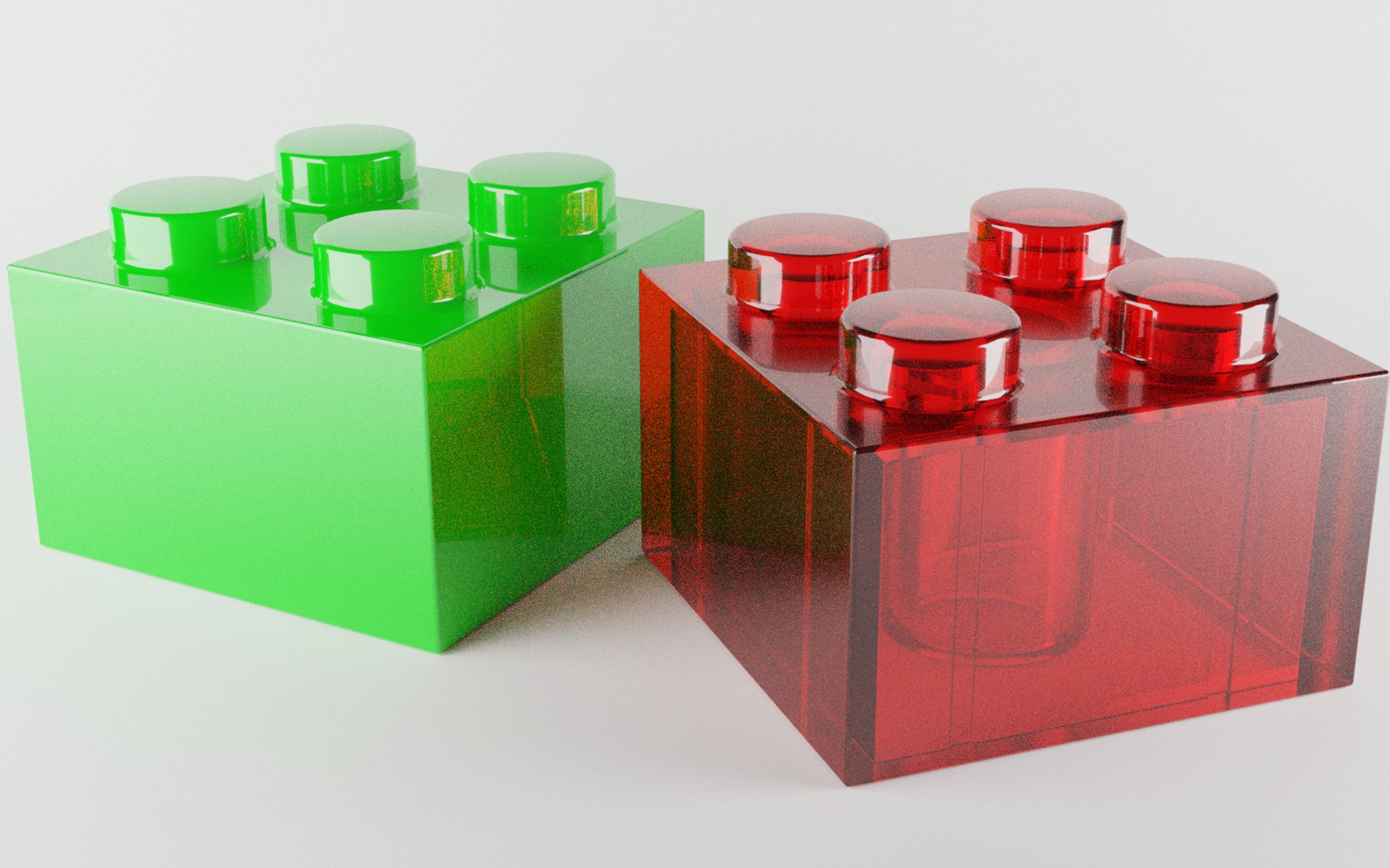 如何在Blender制作乐高积木视频教程