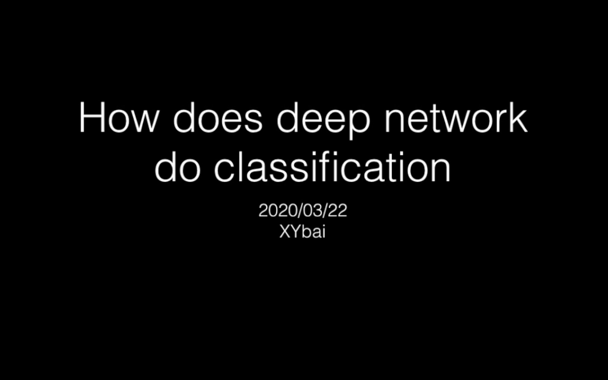 为什么卷积神经网络可以做分类?