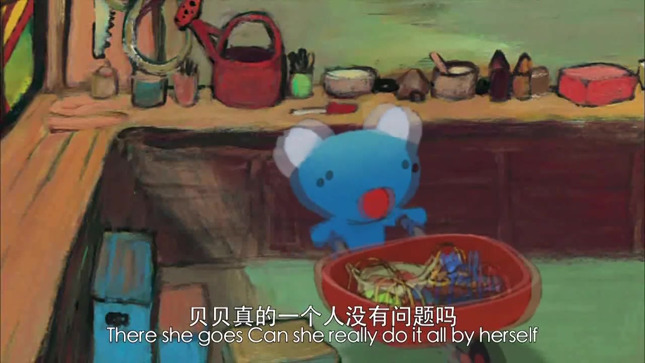 全54集【蓝色小考拉penelope】英语启蒙动画视频+音频+绘本