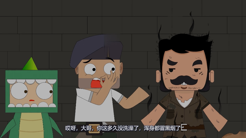 迷你小洞玩创造第三季…66集-天黑人很困,和流浪汉挤在一起。