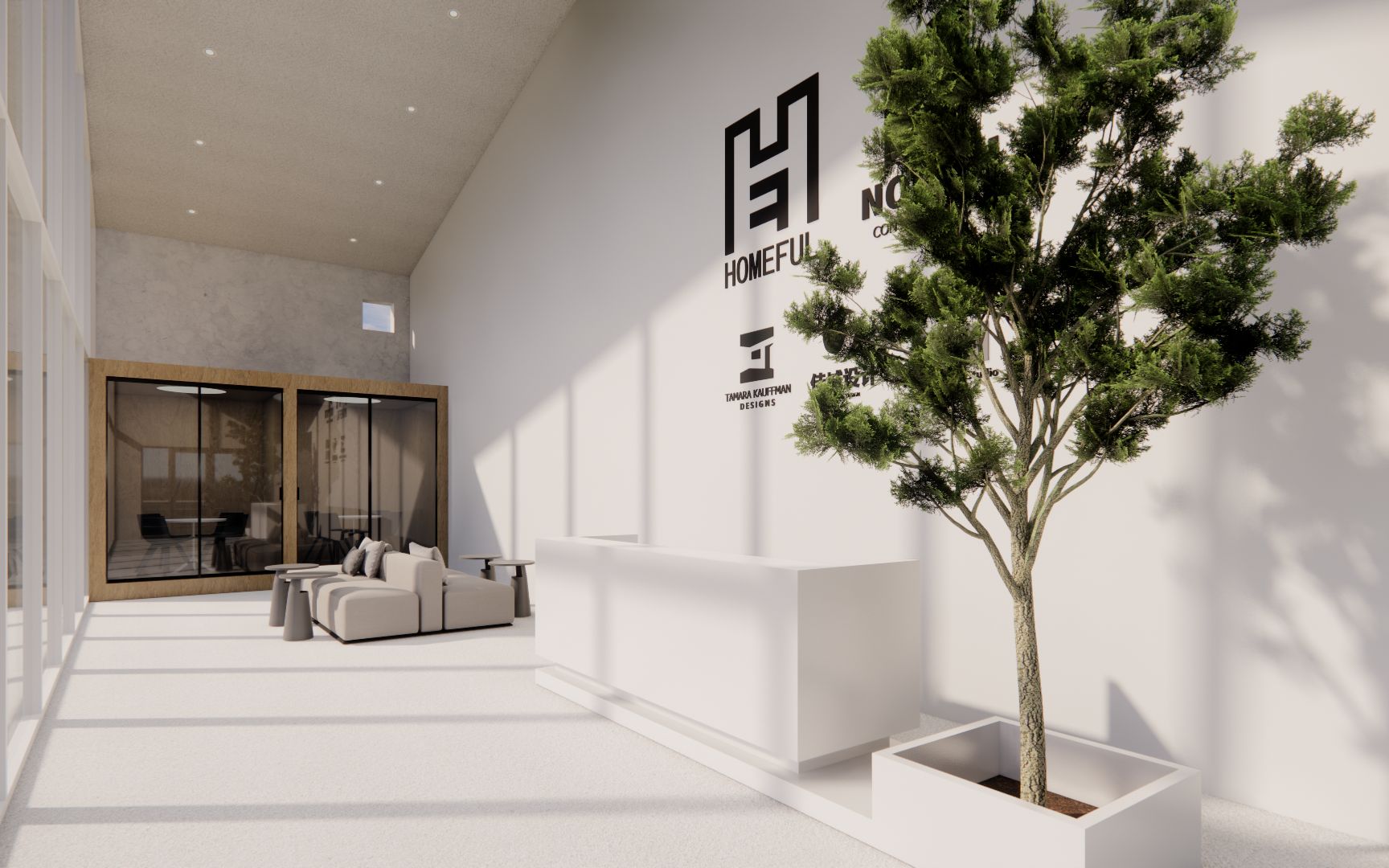 市界——城市化联合办公空间设计 概念动画