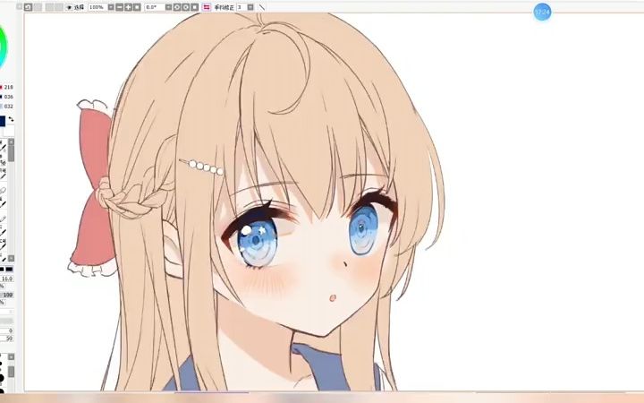 【板绘】动漫人物眼睛上色画法来啦!超详细的绘画教程!