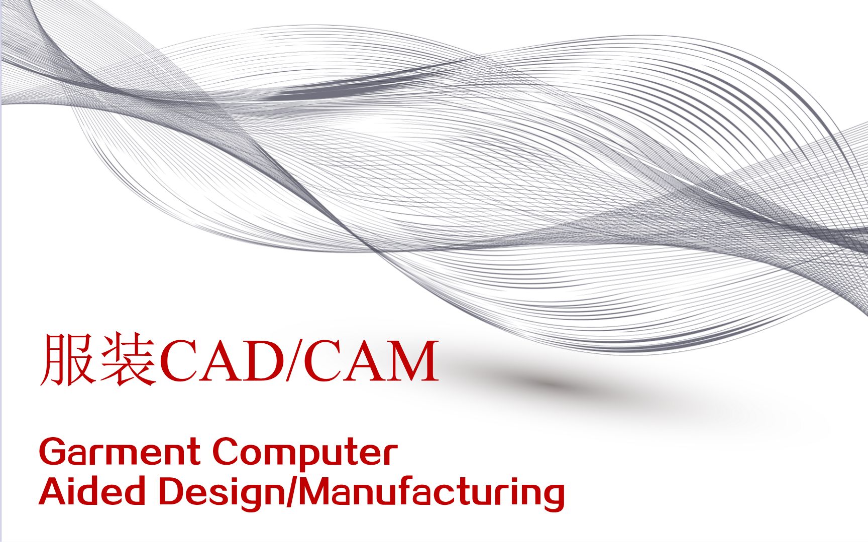 服装CAD/CAM(4)