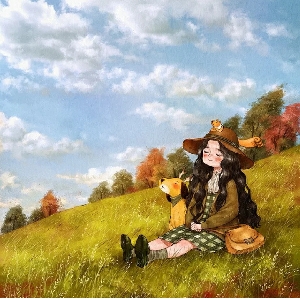 野生黄花的种子 