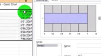 如何使用Excel绘制甘特图