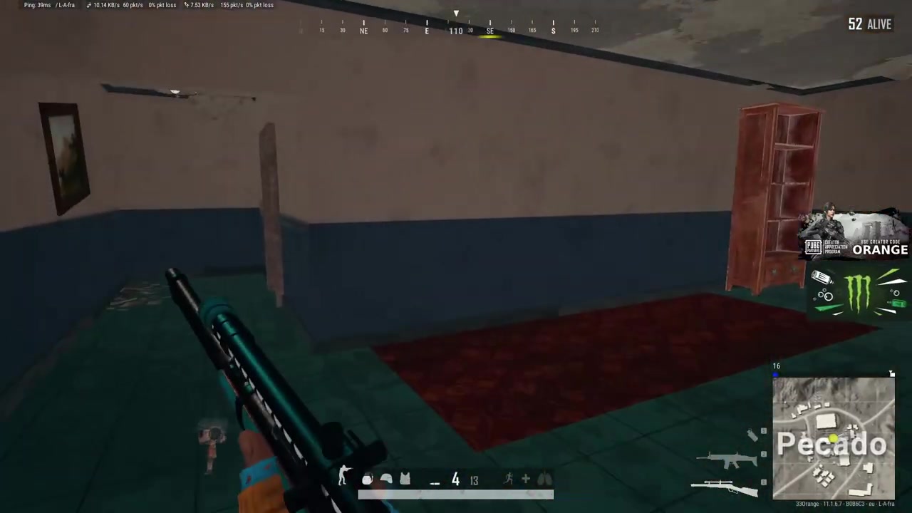 绝地求生 - Unity Orange -单人组排! - SCAR + Win94