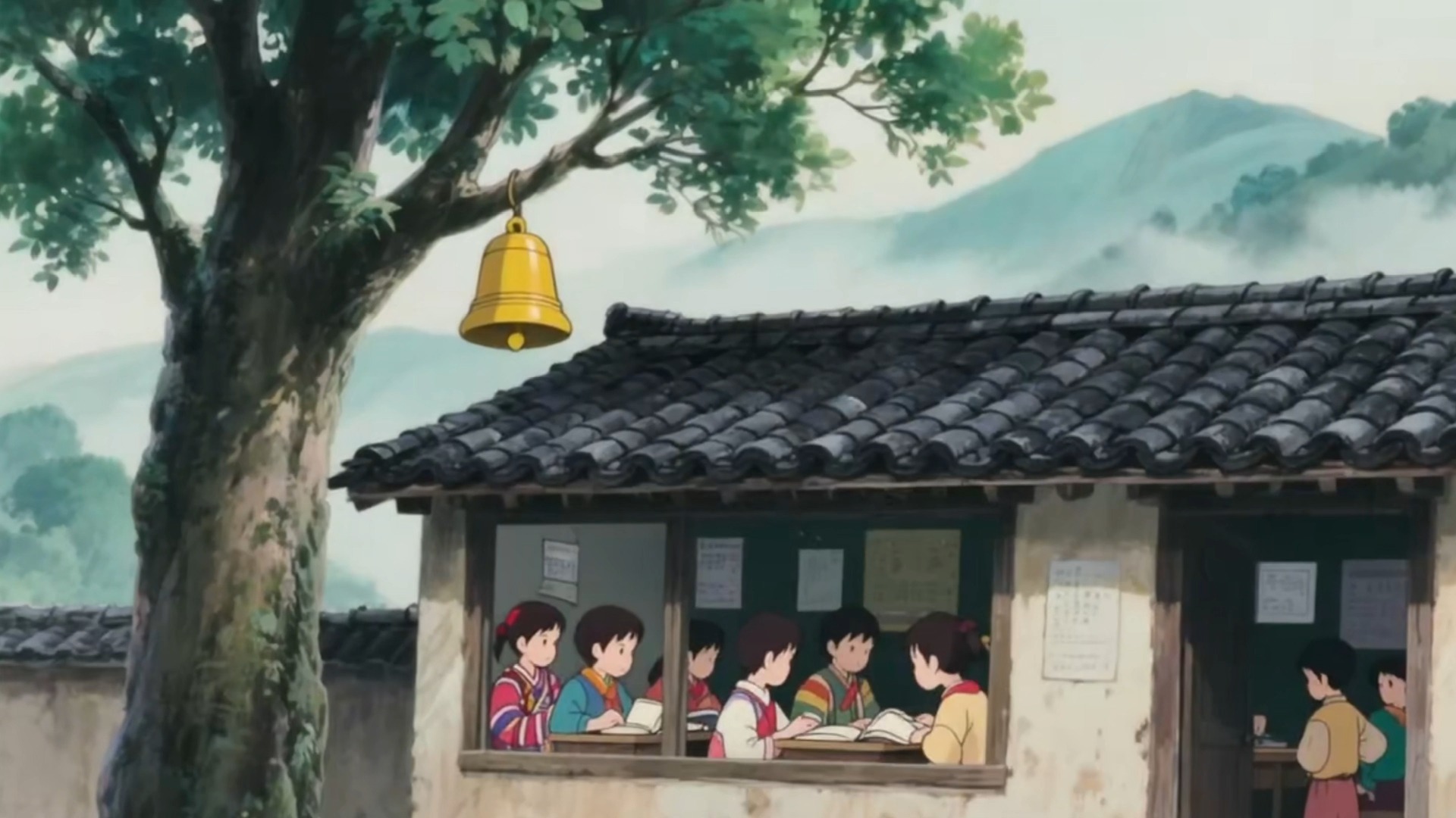 【三上课件】《大青树下的小学》