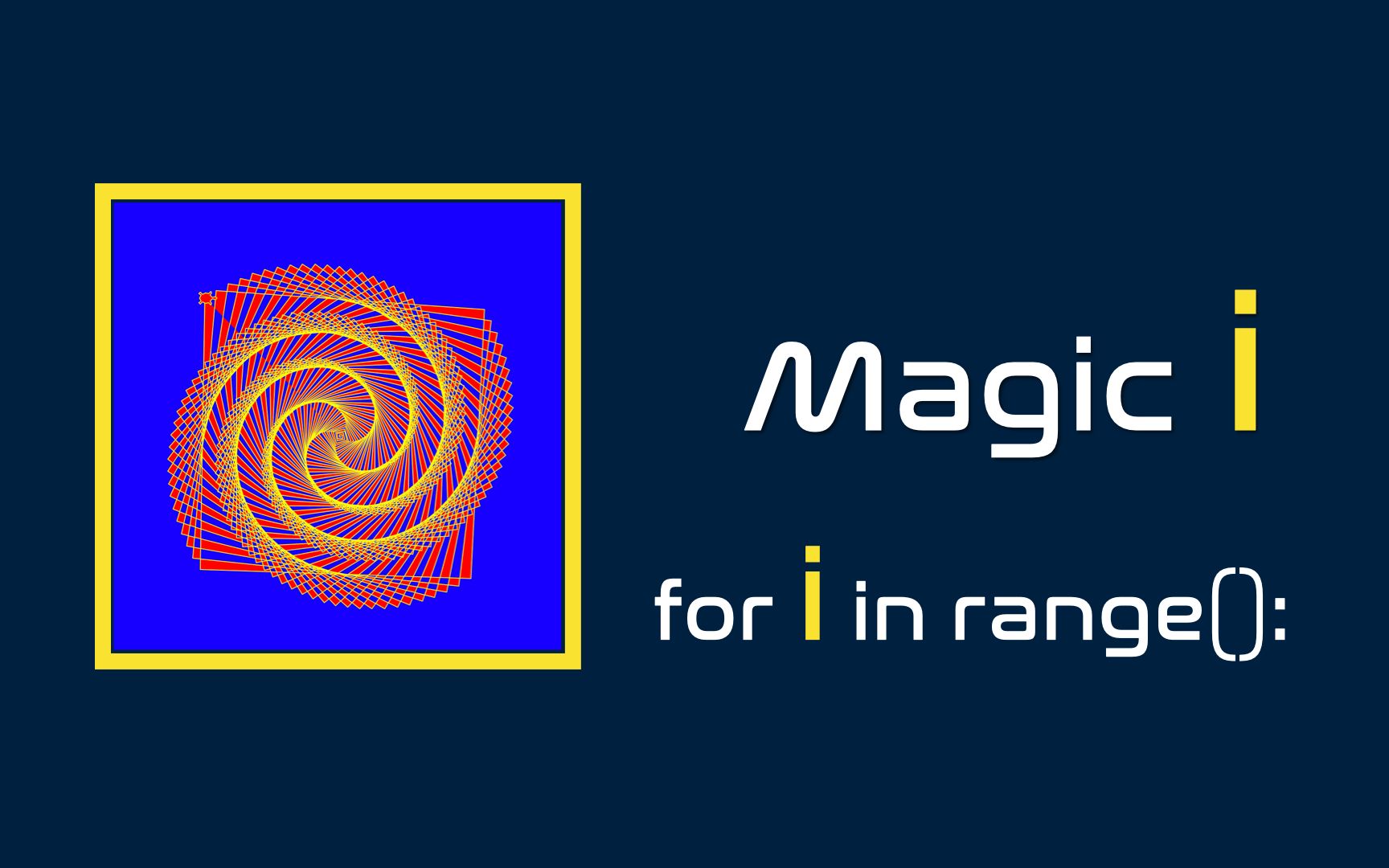 [Python Turtle 海龟绘图] 第6课: 神奇的变量 i