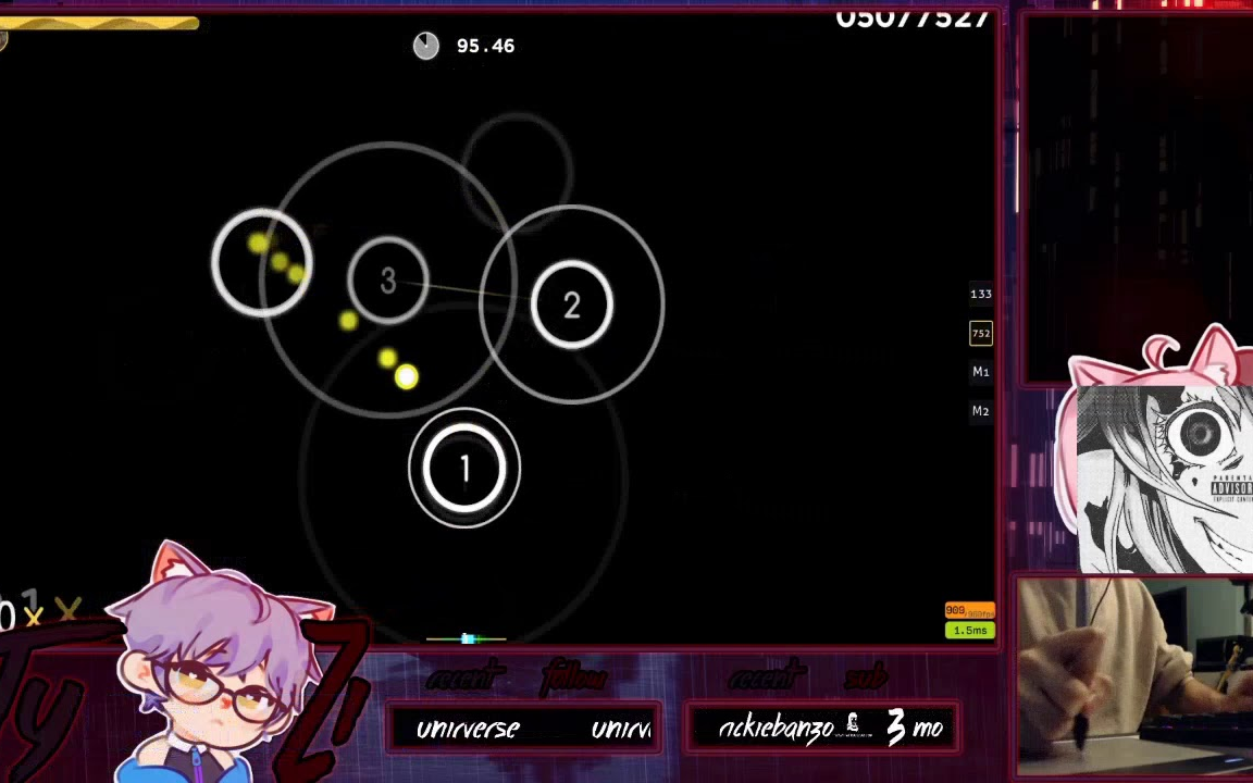 【osu!】Daily Osu Highlights: PVC slamming desk
