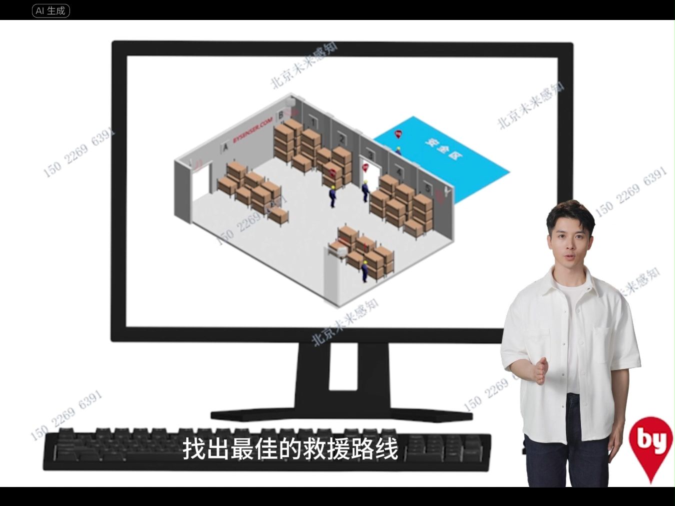 UWB室内精准定位功能--应急演练