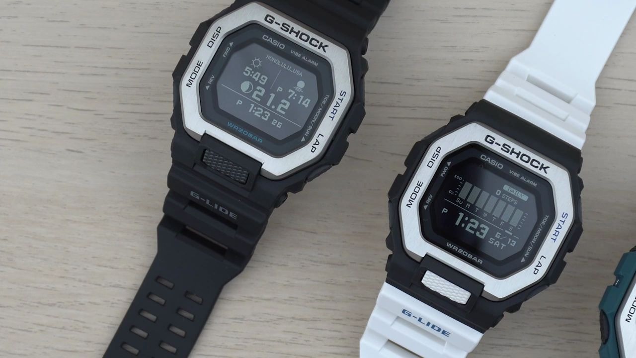 G-Shock GBX-100卡西欧冲浪系列