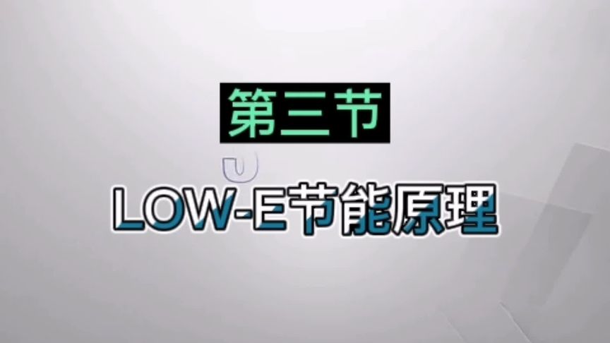 带你了解LOE-W玻璃#门窗 #朋大 #科技
