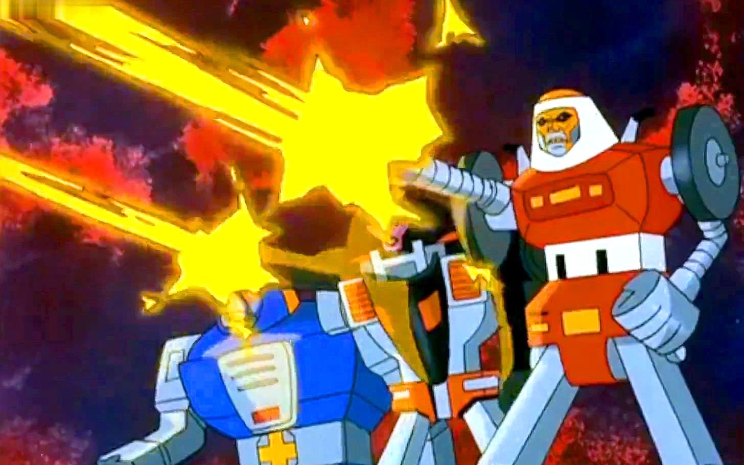 怀旧动漫:1982《百变雄师》李德王、萨尔魔、变形金刚-百变雄狮 高清