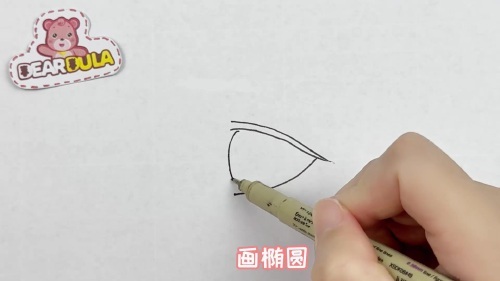 手绘动漫怎么画,绘画Q版眼睛动漫画,漂亮卡通眼睛动漫画