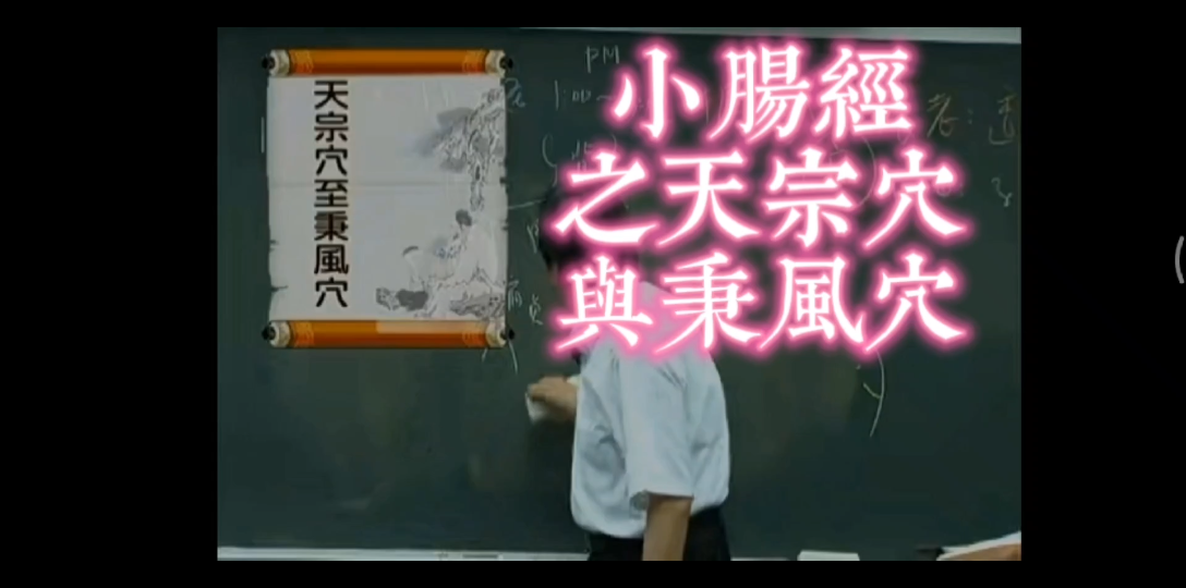 倪海厦《人纪》手太阳小肠经十九穴道之天宗穴至秉风穴