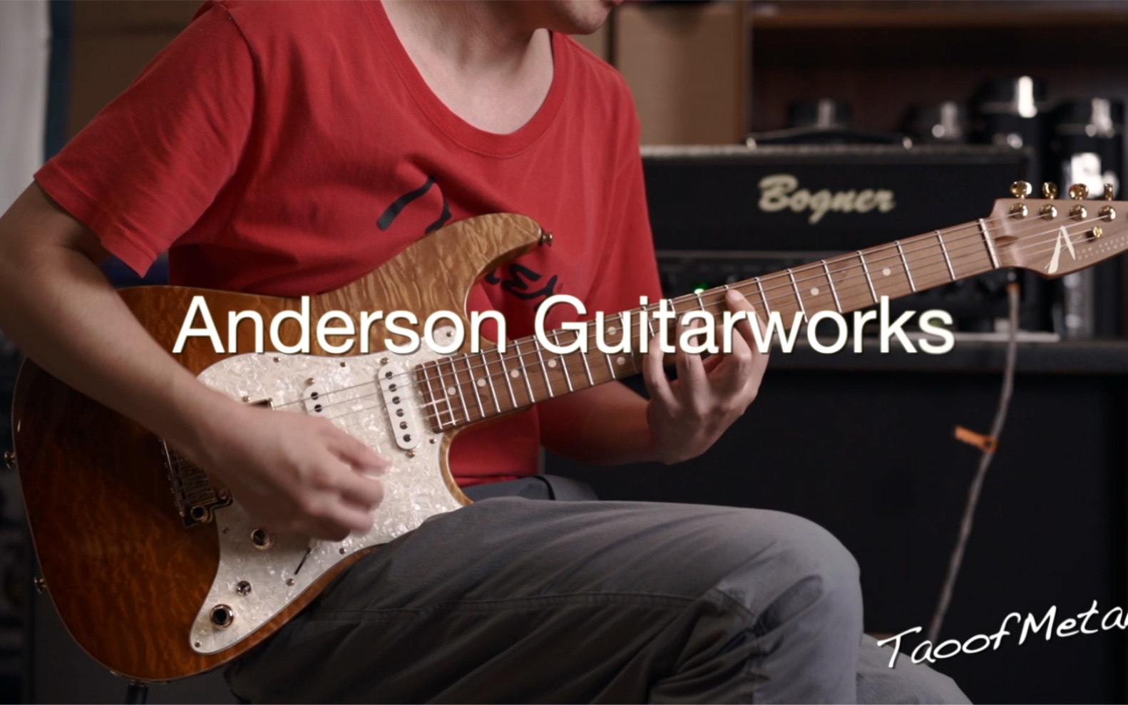 Tom Anderson Drop Top Classic Hollow 美产电吉他 定制