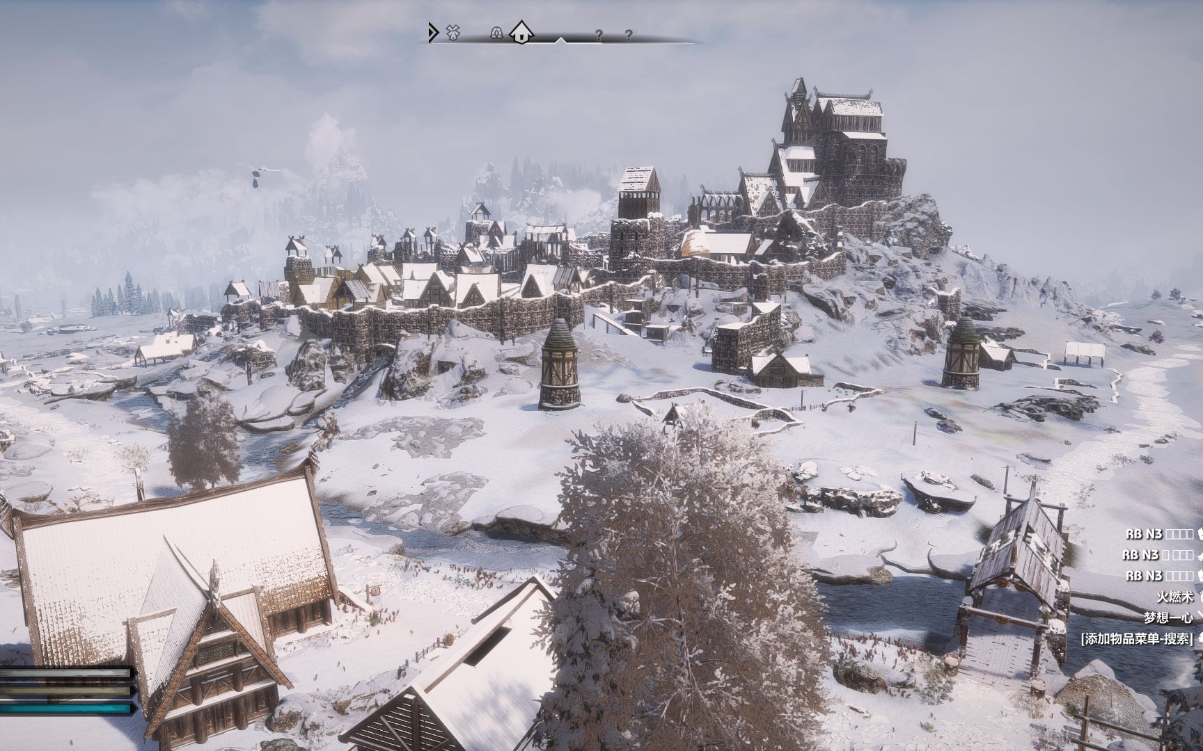 【上古卷轴5】重制版小城镇扩展美化合并单esp分享