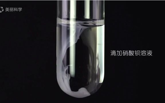 7-3硫酸钠和硝酸钡的反应