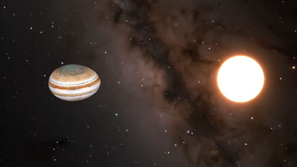 木星与一颗M型恒星碰撞,谁能胜出?