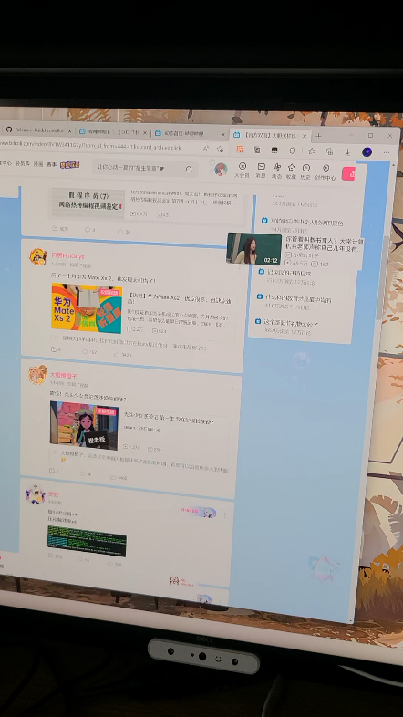 你们的edge浏览器看b站有没有这种画面停止,黑屏的现象?我已经没辙...