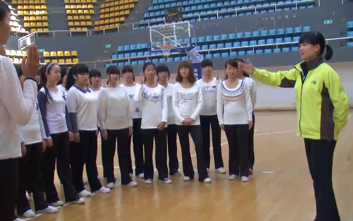 ...职业学院喻丹老师原2013体育教师技能大赛之一健美操微课竞赛视频