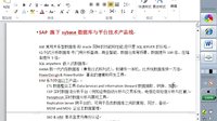 SAP部分产品简介