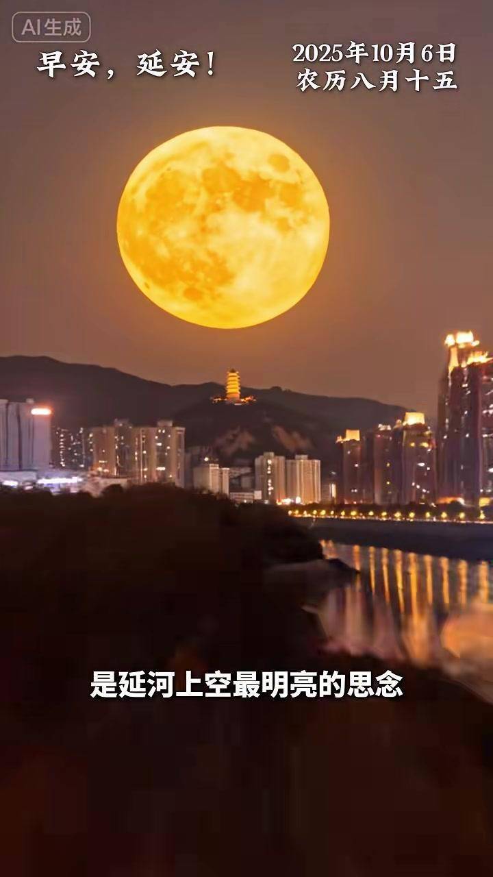 中秋的月,是延河上空最明亮的思念;国庆的风,是黄土地上最豪迈的欢歌...