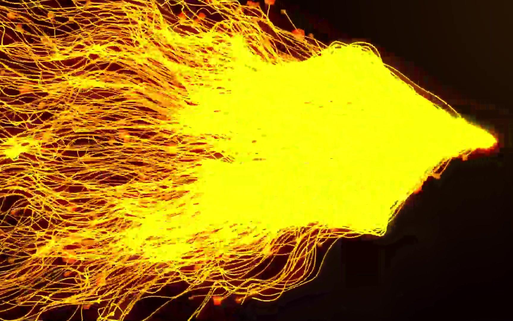 AE实用案例教程:粒子动画光线制作教程