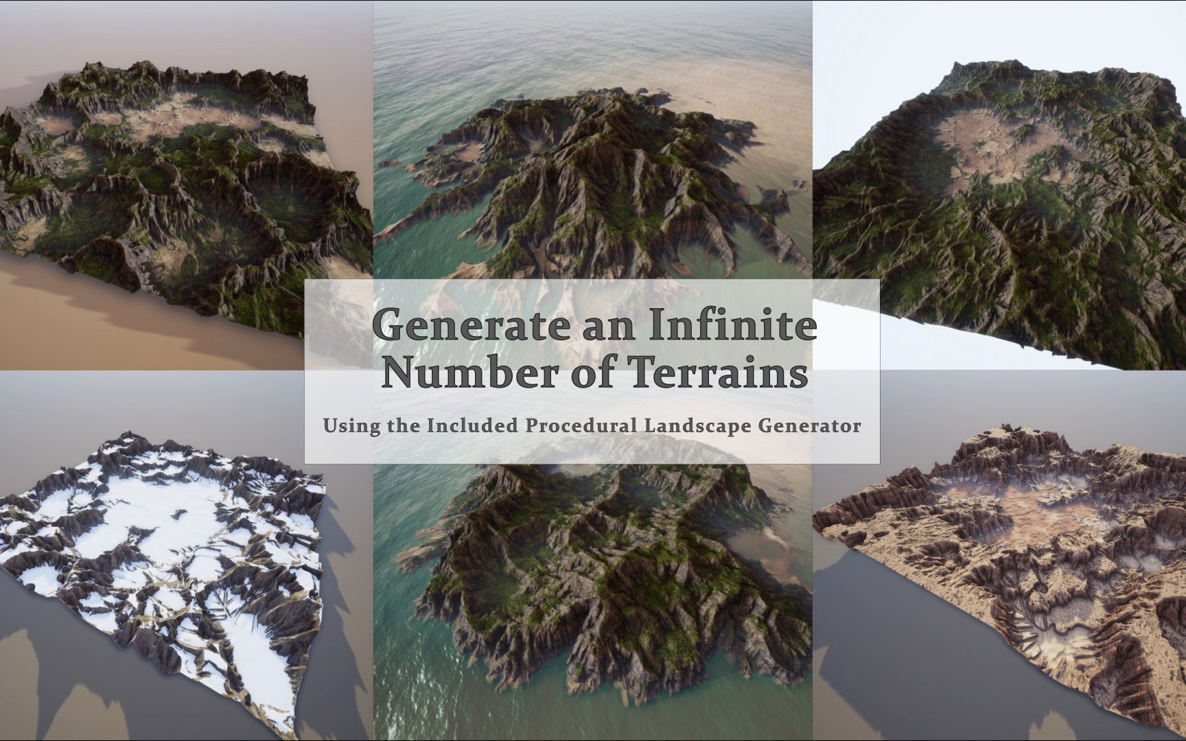 UE自动地形工具包 Magic Map Material Maker M⁴ Unreal Engine 4 ...
