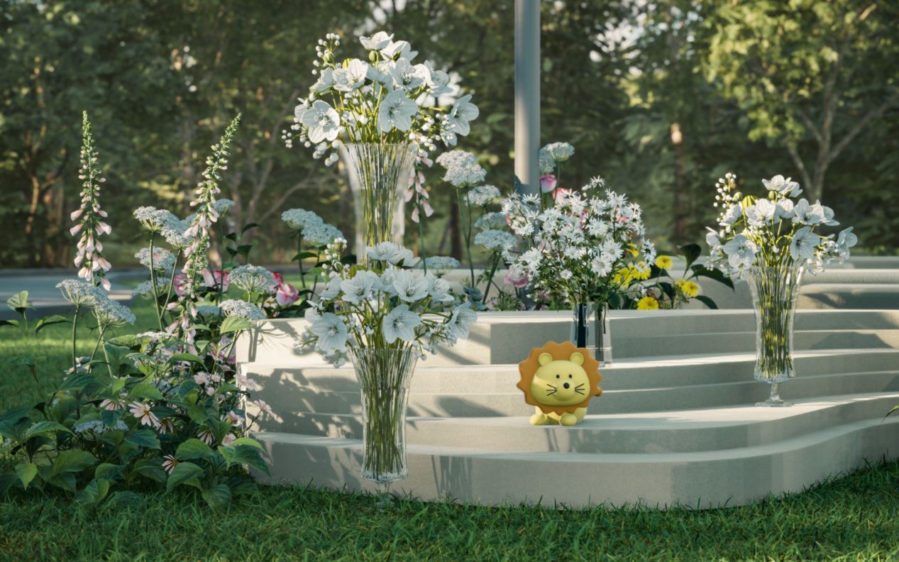 ue4婚礼设计/简约的小预算户外婚礼效果图