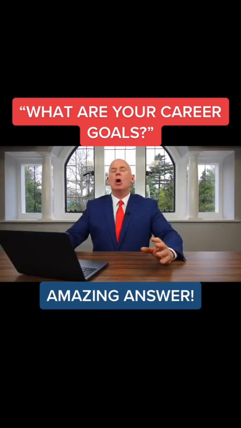 英语面试之你的职业目标是什么??interview question: what are your ...