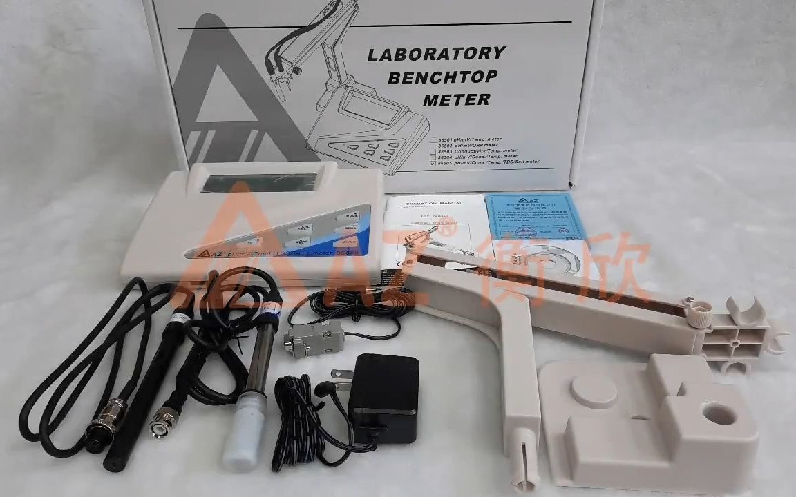 ...体验】AZ衡欣 86501/86502/86503/86504/86505 多功能台式水质仪