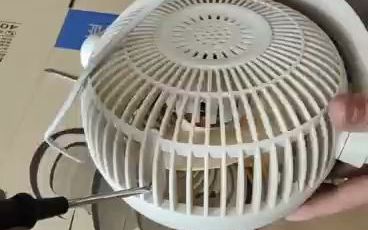 美的循环扇GAF18AD拆卸视频