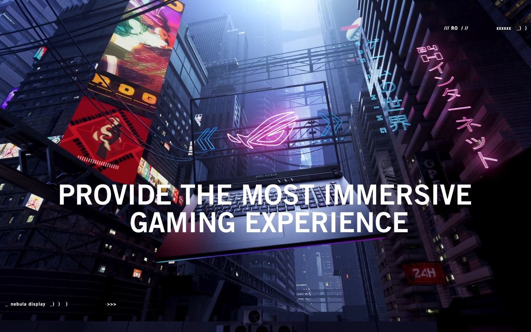 ...酷炫特效产品广告宣传片 CES 2023 全新 ROG 游戏笔记本 by MULTI