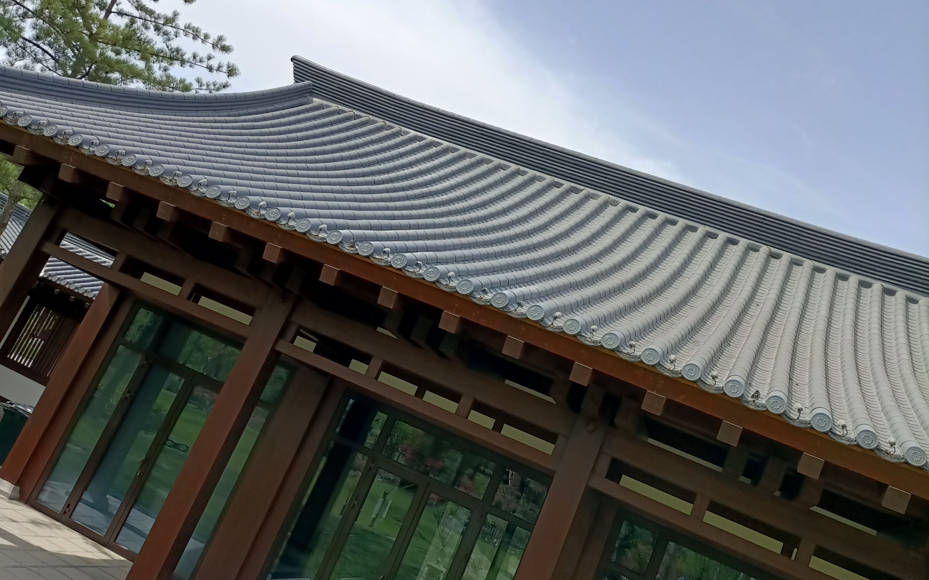 仿古铝瓦_金属屋面瓦_铝合金瓦屋面_铝镁锰合金瓦_古建金属瓦