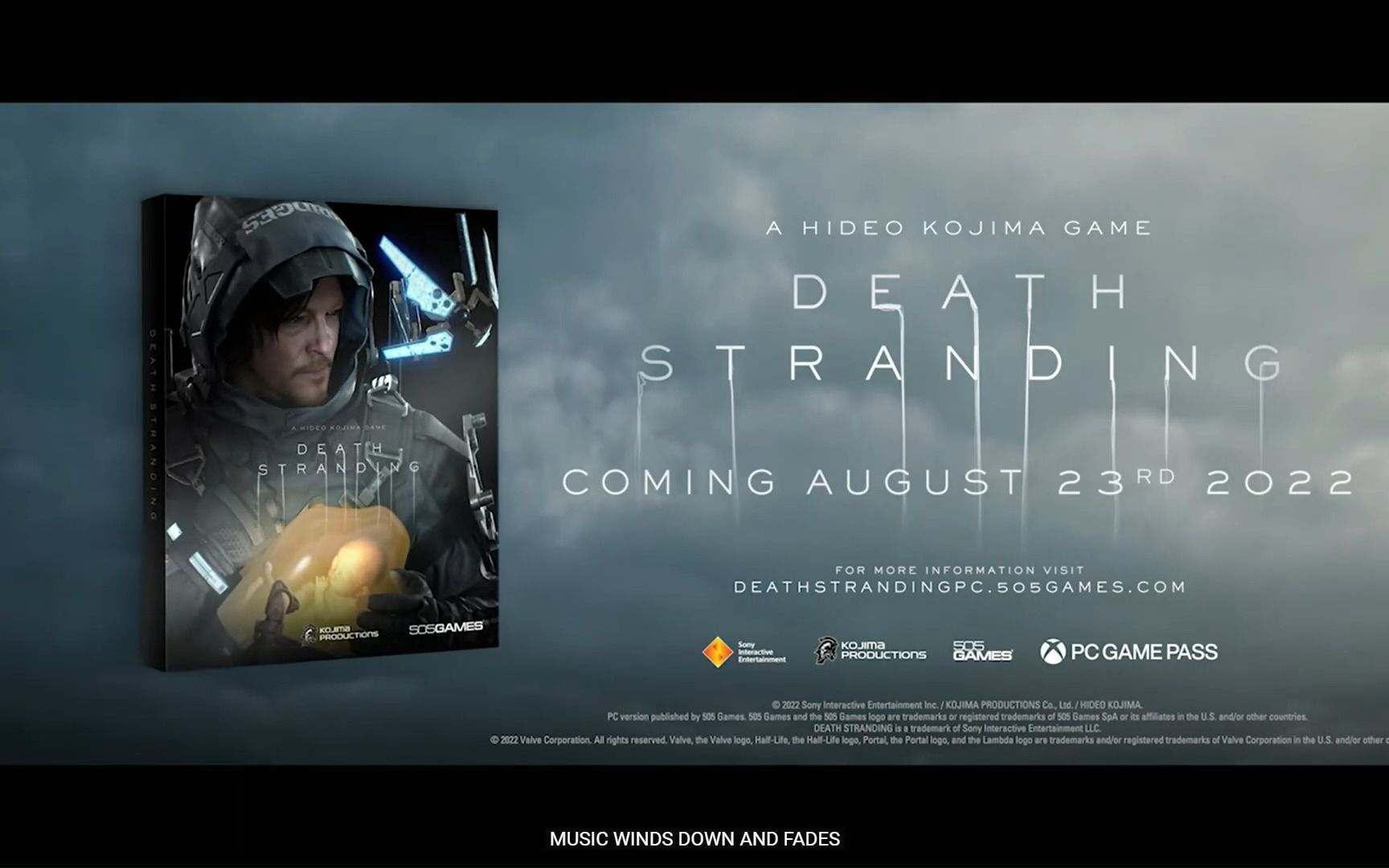 死亡搁浅23日加入PGP(转自xbox官方油管)