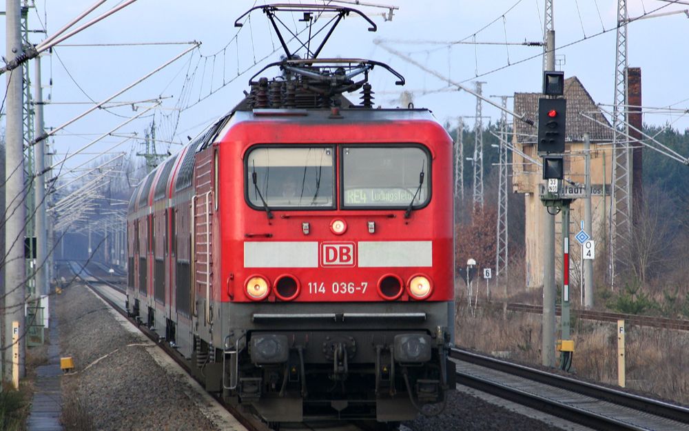 模拟火车世界 DB BR 143 冬季货运