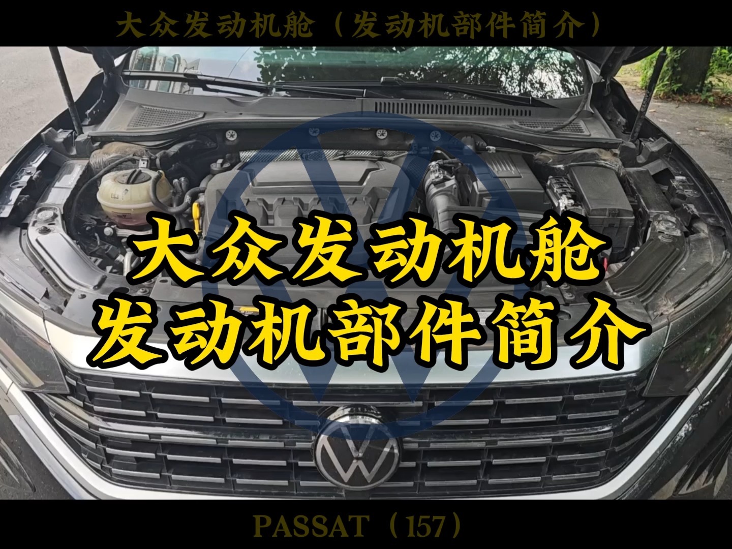 大众发动机舱部件简介#迈腾 #帕萨特 #速腾 #朗逸 #大众CC #凌渡 #途...