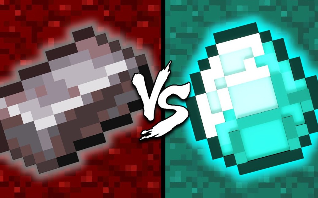 【Minecraft】钻石VS下界合金!