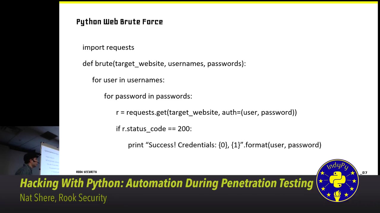 为什么黑客要用python做自动化渗透工具
