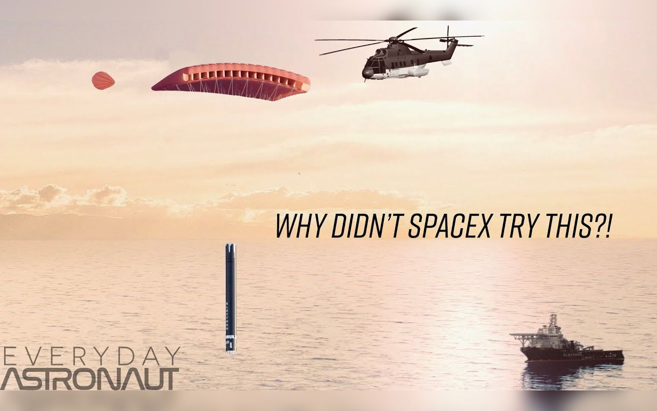 【4K/每日宇航员/双语】火箭实验室真的能用直升机抓住火箭吗_...