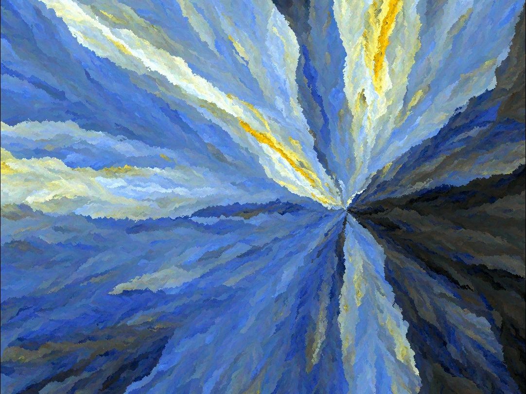 【Processing创意编程】彩虹烟世界名画