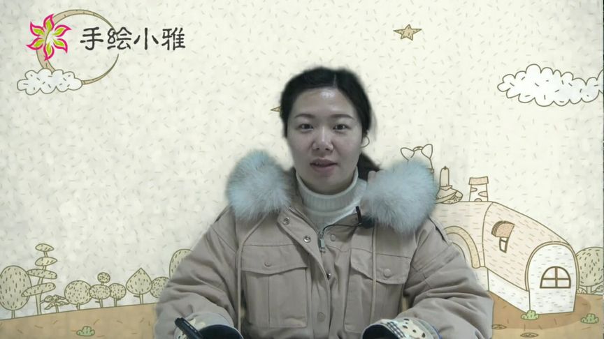 手绘小雅:今天教大家如何把方块画出立体感,方块透视的感觉