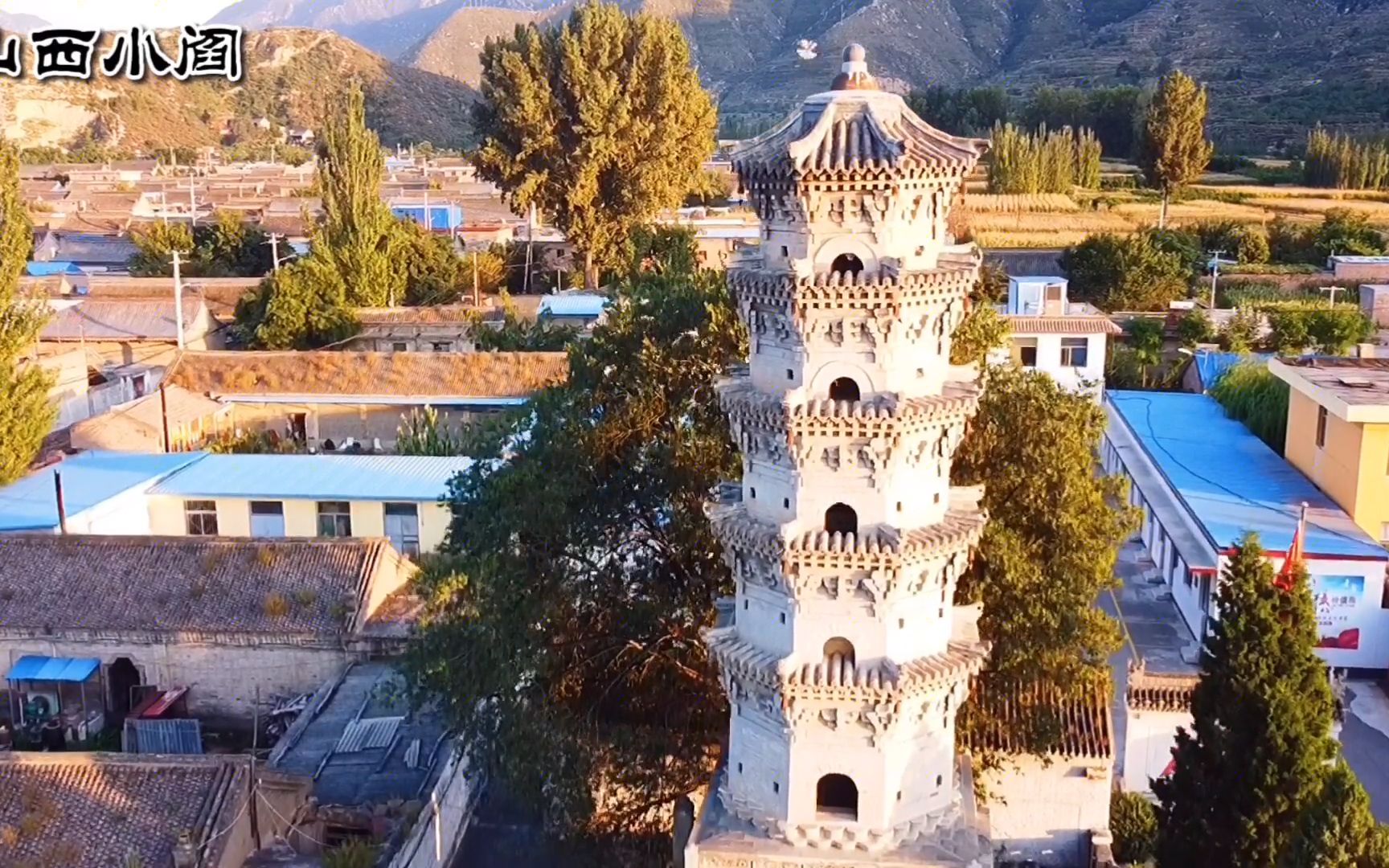 山西发现500年古塔,村人守护至今,里面结构如同金字塔内部