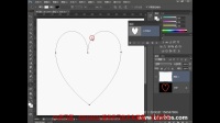 PS教程视频41 PS一颗爱心(钢笔绘制心形+发光+水晶) 部落窝
